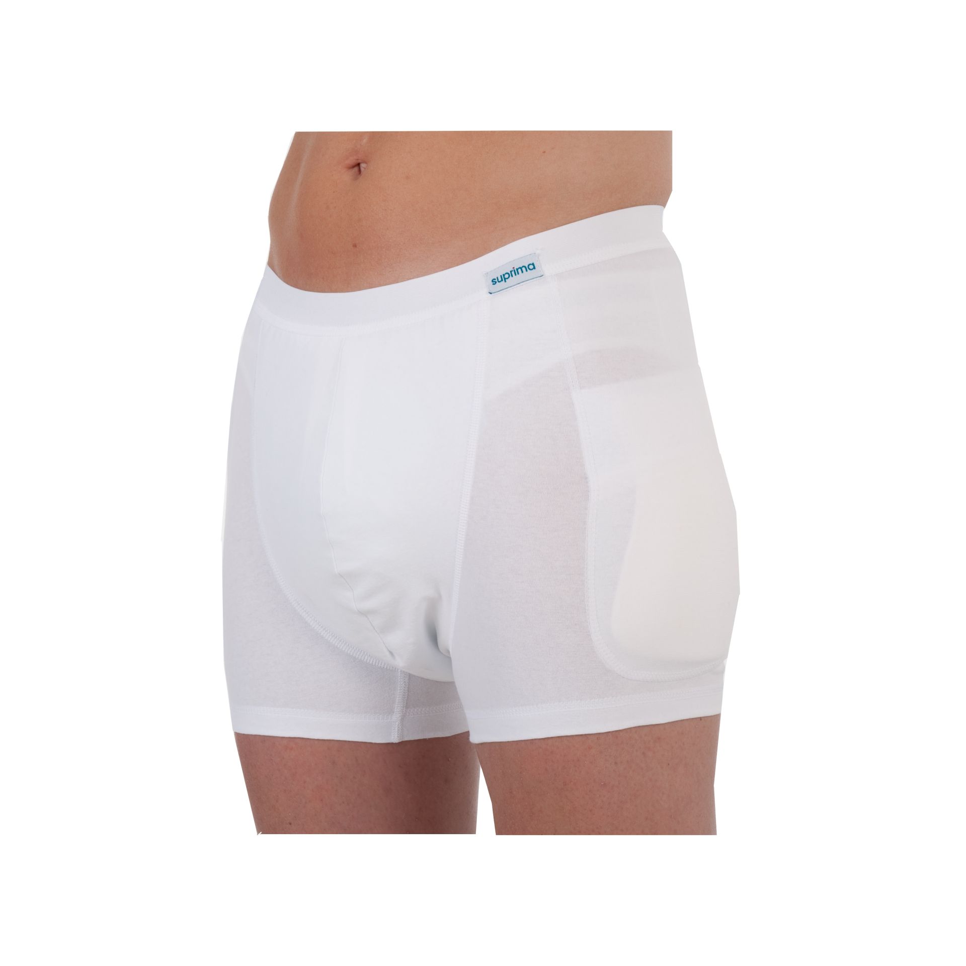 Suprima Bodyguard Protektor-Slip Herren Größe L Weiß 1412